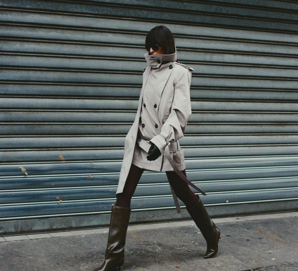 Nina Rajak on how to style the trench coat this season